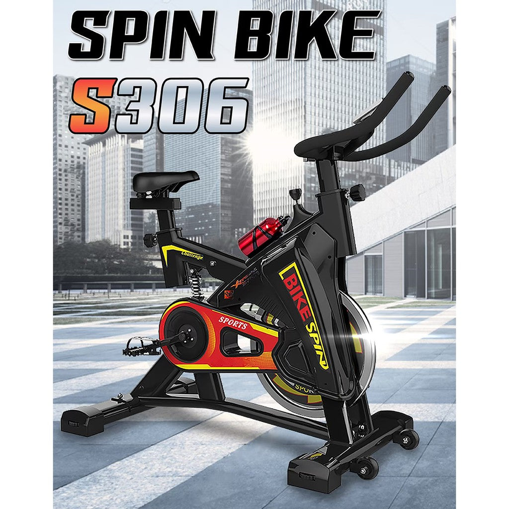 BG SPORT SPIN BIKE-SPINNING BIKE MODEL S-306 BLACK – BGSPORTS