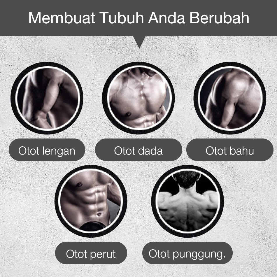 BG SPORT Rubberized Weight Plate Barbell Alat Olahraga Angkat Besi 10K ...